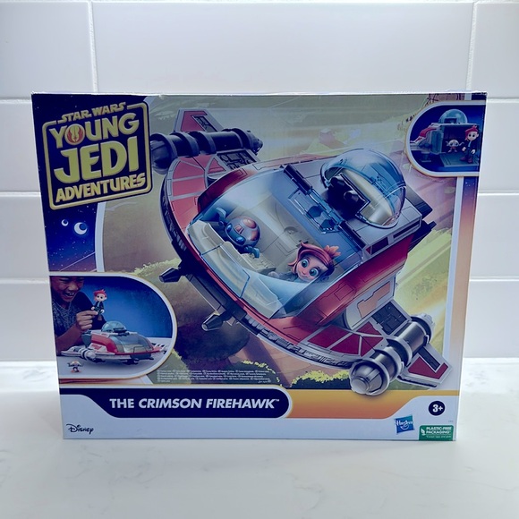 Star Wars | Toys | Star Wars Young Jedi Adventures The Crimson Firehawk ...